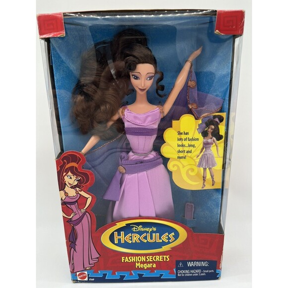 Disney | Toys | Mattel 996 Disneys Hercules Fashion Secrets Megara Meg ...